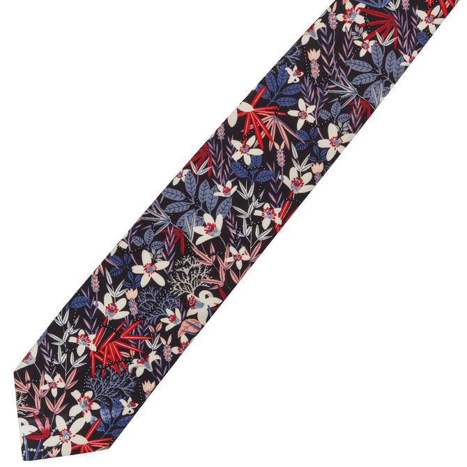Stanley Floral Luxury Cotton Tie - Accessories-Ties : Fifth Avenue ...