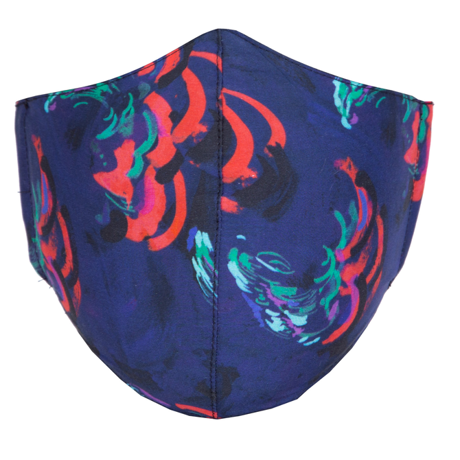 Limited Edition Abstract Print Face Mask - Accessories-Face Masks ...