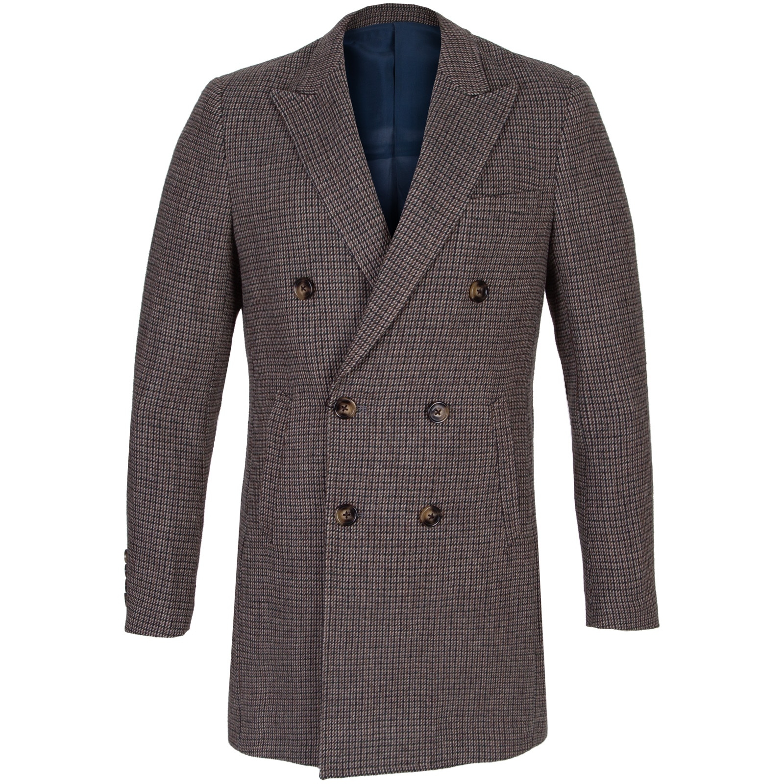 Bailey Double Breasted Check Coat - Jackets-Coats : Fifth Avenue ...