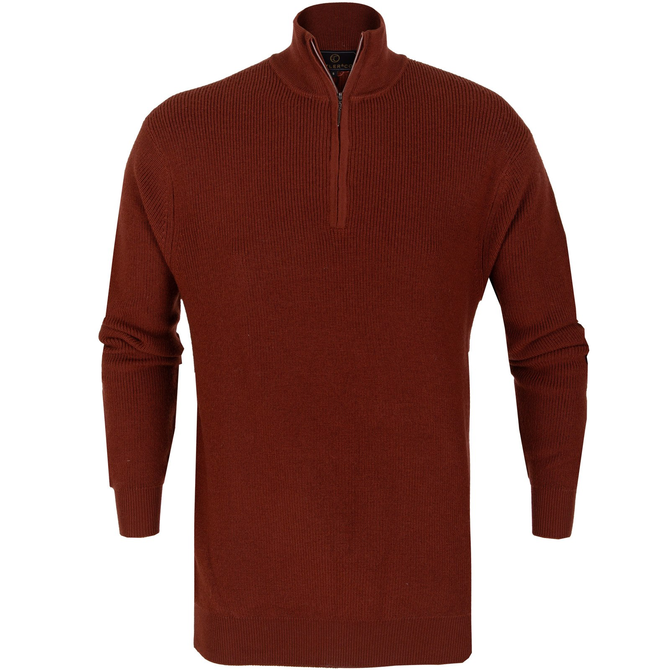 Robin 1/2 Zip Turtle Neck Rib Pullover - DESIGNERS-Cutler & Co : Fifth ...