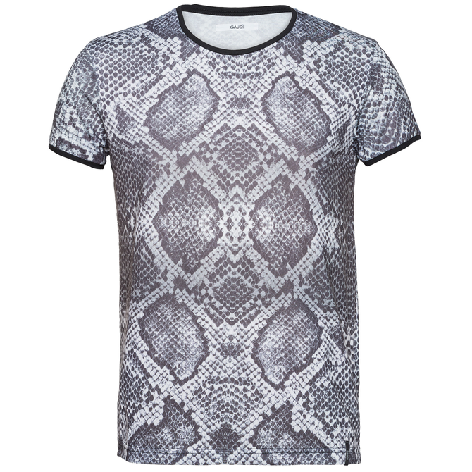 Snakeskin Tee Shirt - GAUDI 2014SS : T-Shirts & Polos-Short Sleeve T's ...